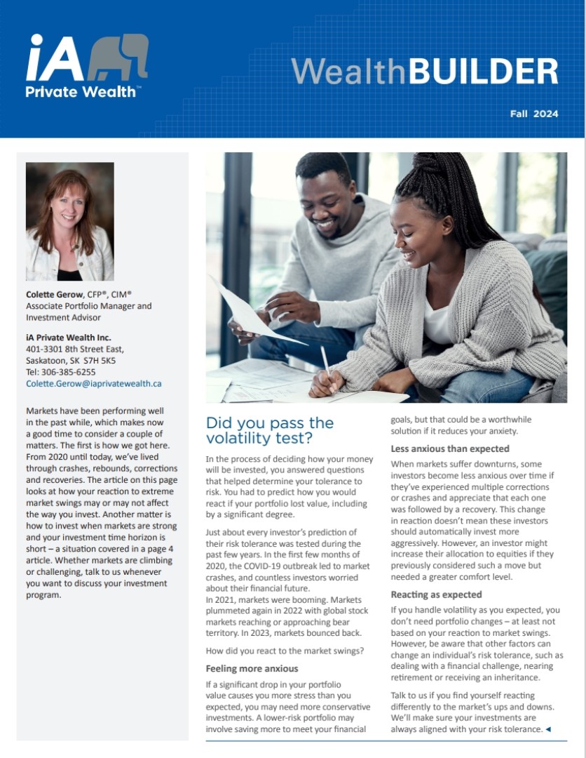 Wealth Builder Fall 2024